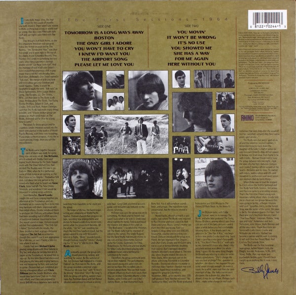 The Byrds - ...In The Beginning (The First Sessions - 1964) | Buy ...