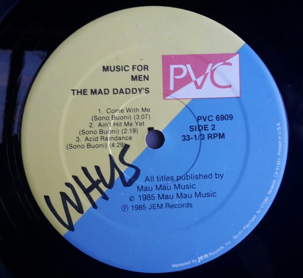 Mad Daddys - Music For Men | Buy Online at Recycled Records Lp