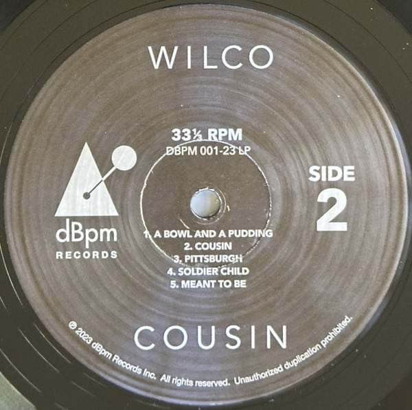 Wilco - Cousin - Recycled Records Lp