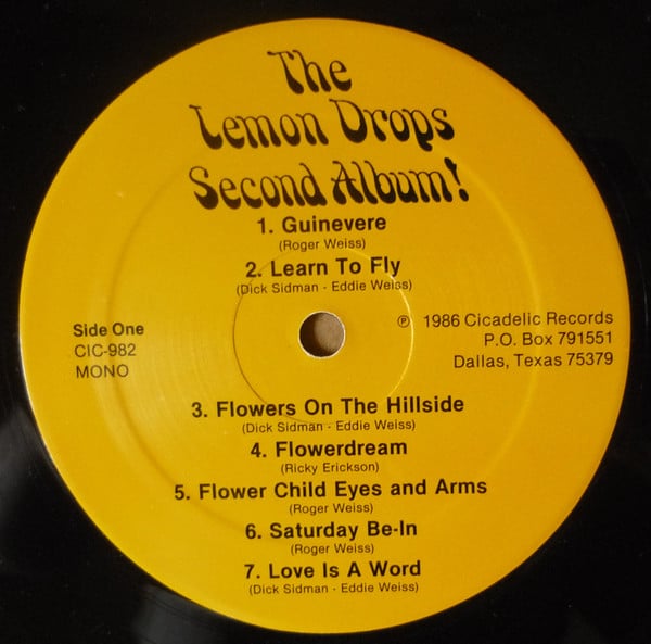 The Lemon Drops – Second Album! – Recycled Records Lp