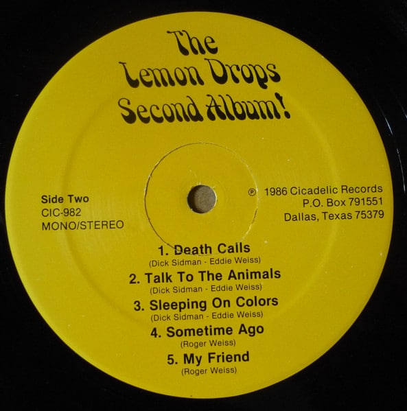 The Lemon Drops – Second Album! – Recycled Records Lp